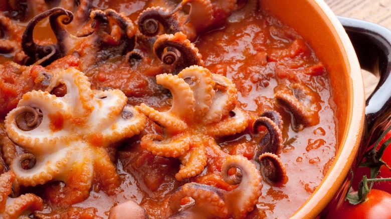 Moscardini in umido con patate - La ricetta